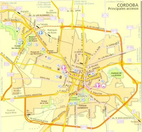 Mapa turístico de Córdoba 2024 Dicas incríveis