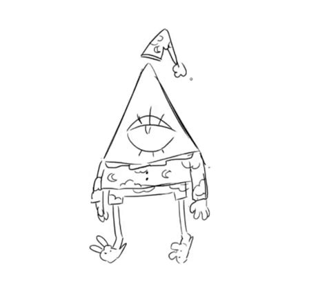Bill Gravity Falls Coloring Pages