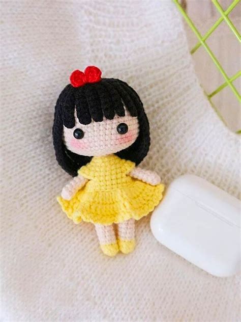Pequeña Muñeca Amigurumi Patrón Gratis Lovelycraft