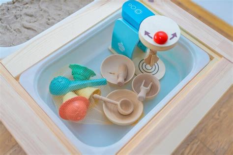 Sable Cinétique Et Jouets En Bois Développement Sensoriel Et