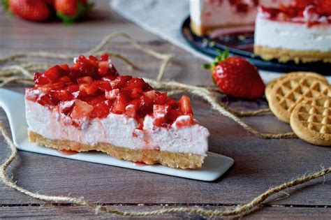 Torta Alle Fragole E Mascarpone Senza Cottura Dolci Ricette Di Pietro