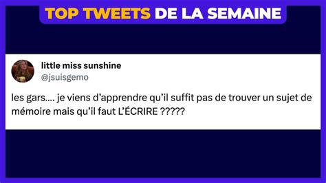 Top 30 des tweets les plus drôles de la semaine 516