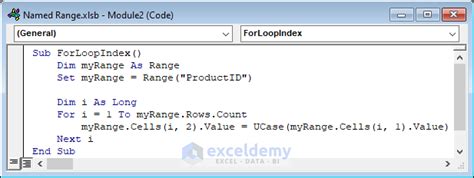 Excel Vba To Loop Through Named Range Suitable Examples