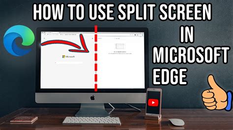 How To Use Split Screen Mode In Microsoft Edge YouTube