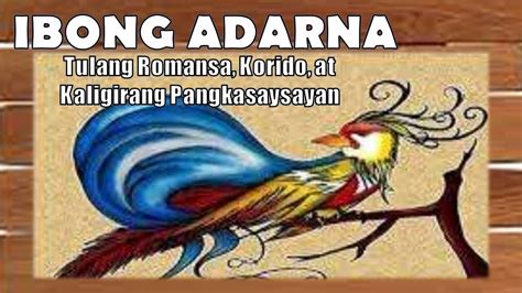 Ibong Adarna Tulang Romansa Korido Kaligirang Pangkasaysayan YouTube
