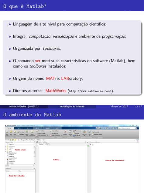 mini curso matlab parte1 pdf matlab linguagem de programação