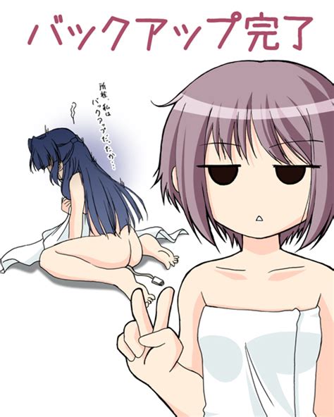 Nagato Yuki And Asakura Ryouko Suzumiya Haruhi No Yuuutsu Drawn By