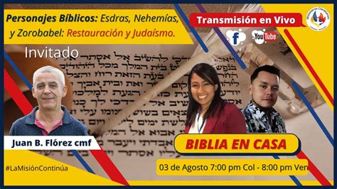 PERSONAJES BÍBLICOS Esdras Nehemías y Zorobabel Misioneros