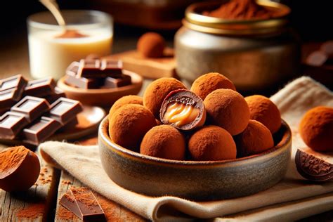 Receta Trufas De Chocolate Con Leche Condensada F Ciles