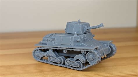 Carro Armato Leggero L6 40 Flamethrower Italy WW2 Wargaming3D