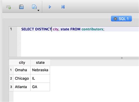 Querying Data A Gentle Introduction To Sql Documentation