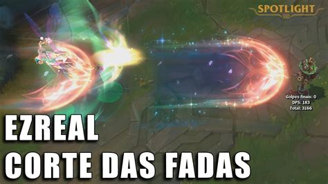 Ezreal Corte Das Fadas Skin Spotlight PREVIA YouTube