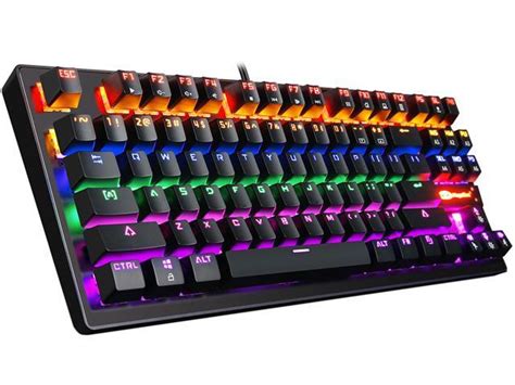 Mk Pc Mechanical Gaming Keyboards Color Led Backlit Mechanical