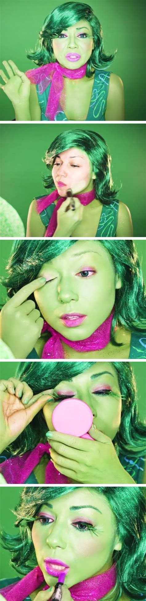 Diy Inside Out Disgust Costume Maskerix Diy Halloween Costumes