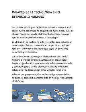 Calaméo Impacto de la tecnología en el desarrollo humano