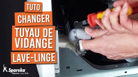 Comment changer le tuyau d évacuation d un lave linge YouTube