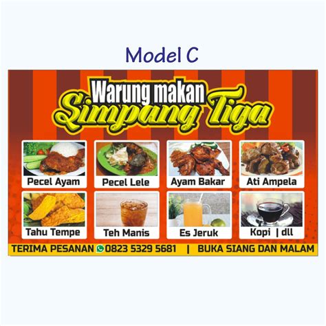 Detail Contoh Spanduk Kedai Makanan Koleksi Nomer 1