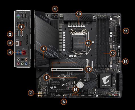 Gigabyte B560M AORUS ELITE Micro ATX Motherboard Pollux PC Game Store