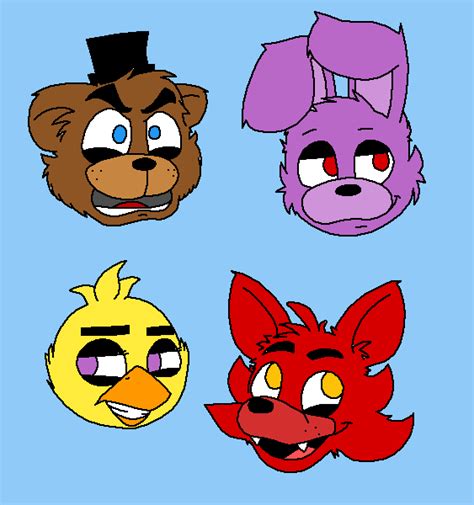 Edición Fnaf base Herramienta gratuita de dibujo en línea de pixel
