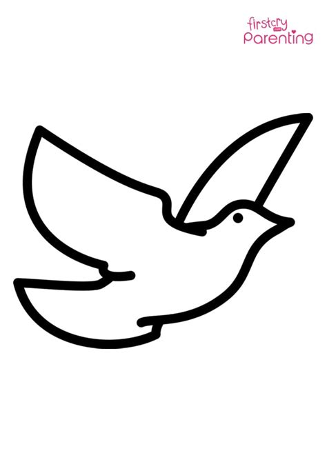 Dove Of Peace Coloring Page Peace Dove Peace Dove Tattoos Dove Drawing