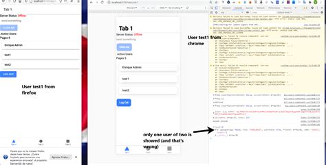 vue js node js vue app websockets updating list of connected elements stack overflow