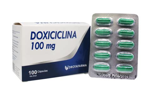 Doxicicilina 100 Mg Drotafarma
