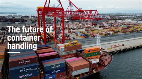 Liebherr Ship To Shore Sts Container Cranes Automation Youtube