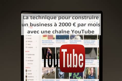 Début de la formation La technique pour construire un business à 2000
