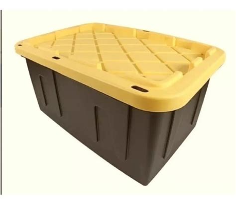 Caja De Uso Rudo Negra De Litros C Tapa Paq De Cajas Env O Gratis