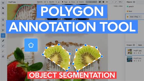 how to use polygon image annotation tool for object segmentation in computer vision
