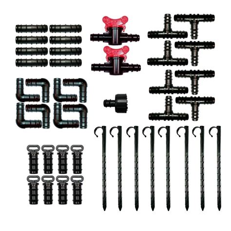 Kit De Accesorios Para Riego Por Goteo Piezas