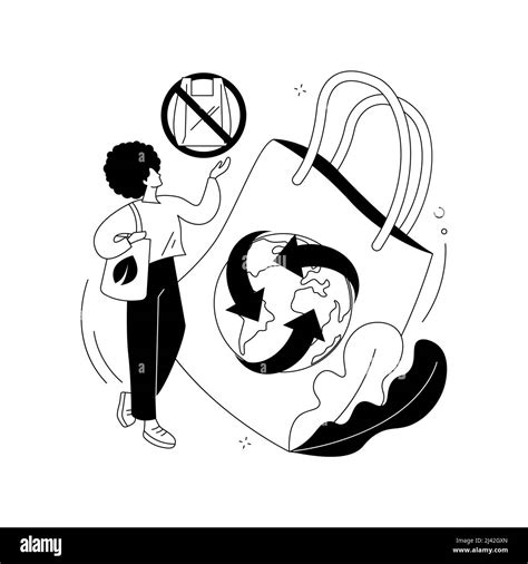 Zero Waste Technology Abstract Concept Vector Illustration Waste Free