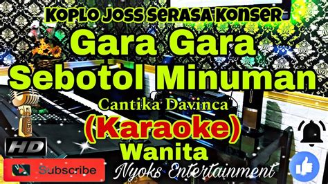GARA GARA SEBOTOL MINUMAN Cantika Davinca KARAOKE Koplo Viral