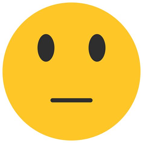 Neutral Face Emoji Emoticons Emoji Faces Emoji Drawings Emoji Images