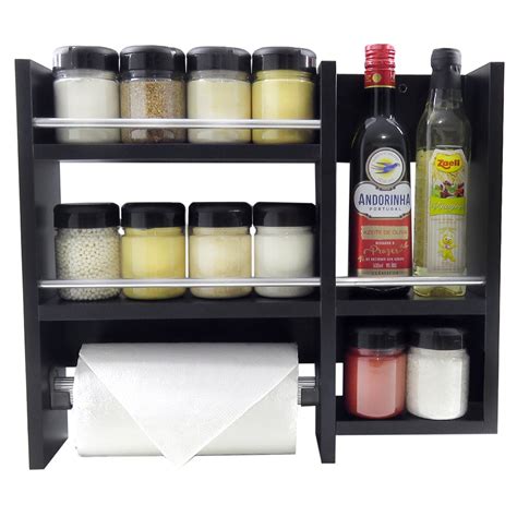 Conjunto De Porta Tempero Em Mdf Potes De Ml Madeiramadeira