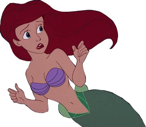 Ariel Terrified Blank Template Imgflip