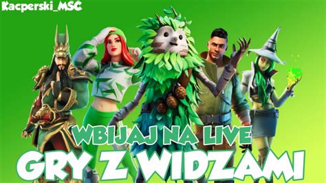 343 FORTNITE GRY Z WIDZAMI WBIJAJ NA LIVE 4fun Live