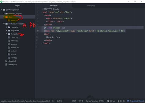 python problem in importing the static files in the django stack overflow
