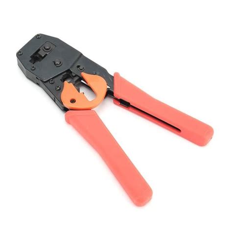 EJ life Pince à sertir Pince de câble réseau d outil de sertissage