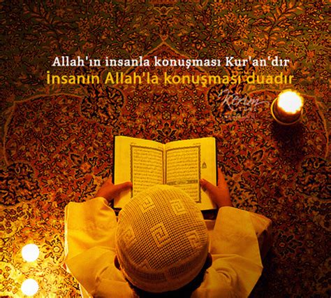 Allah ın insanla konuşması Kur an dır İnsanın Allah ile konuşması dua