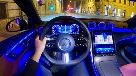 My MERCEDES C CLASS 2023 NIGHT POV Test Drive FULL REVIEW C 300