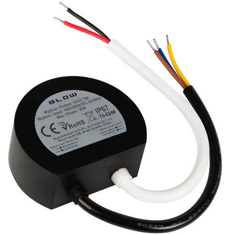 Zasilacz 12V 30W Ip67 Do Taśma Led Rgb Dopuszkowy Blow Sklep EMPIK