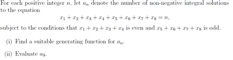 solved for each positive integer n let an denote the number