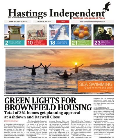 Hastings Independent Issue