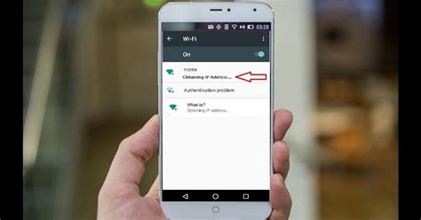 Mi celular no agarra wifi y dice obteniendo dirección IP