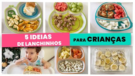 5 Ideias de Lanches da Tarde Saudáveis para Crianças Bebé da Mamã