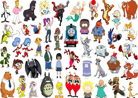 Click The T Cartoon Characters Quiz By Ddd