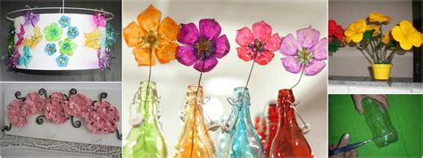 7 Hermosas flores para hacer con botellas de plástico reciclados Haz