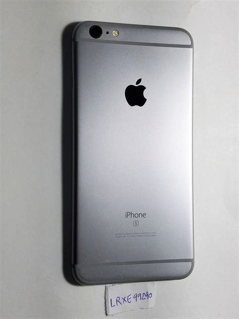 Apple Iphone S Plus Verizon Grey Gb A Lrxe Swappa