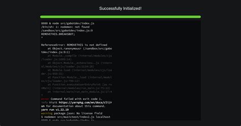Discord Debug Forked Codesandbox